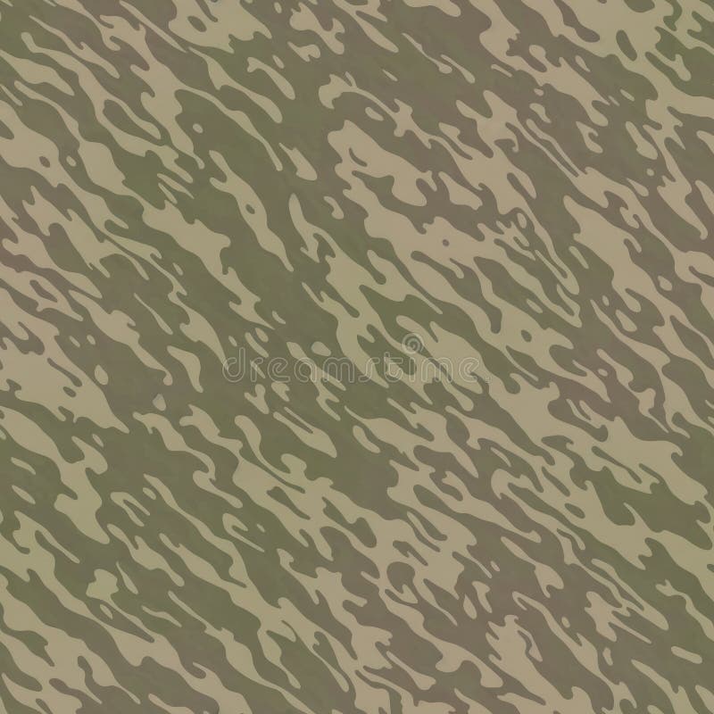 Seamless Camouflage Pattern. Seamless Pattern Stock Illustration ...