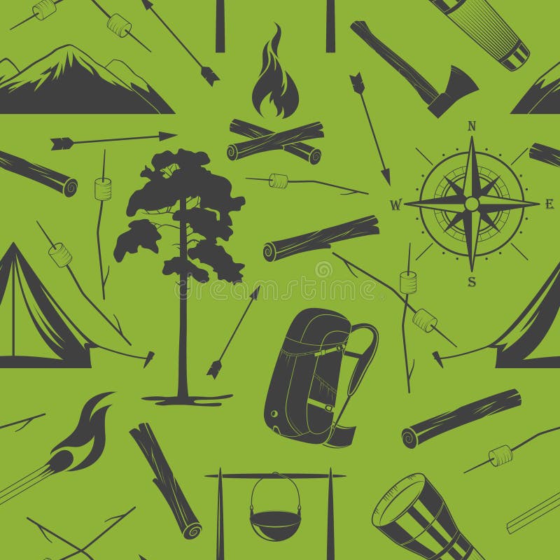 Camping Background Stock Illustrations – 89,163 Camping Background ...
