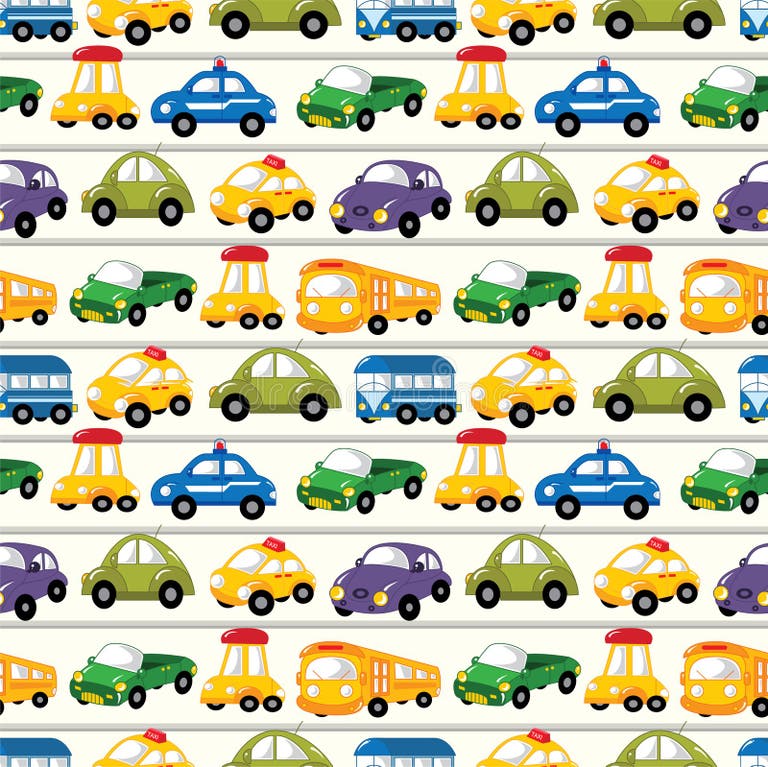 Seamless Car Pattern Stock Illustrations – 39,662 Seamless Car Pattern ...
