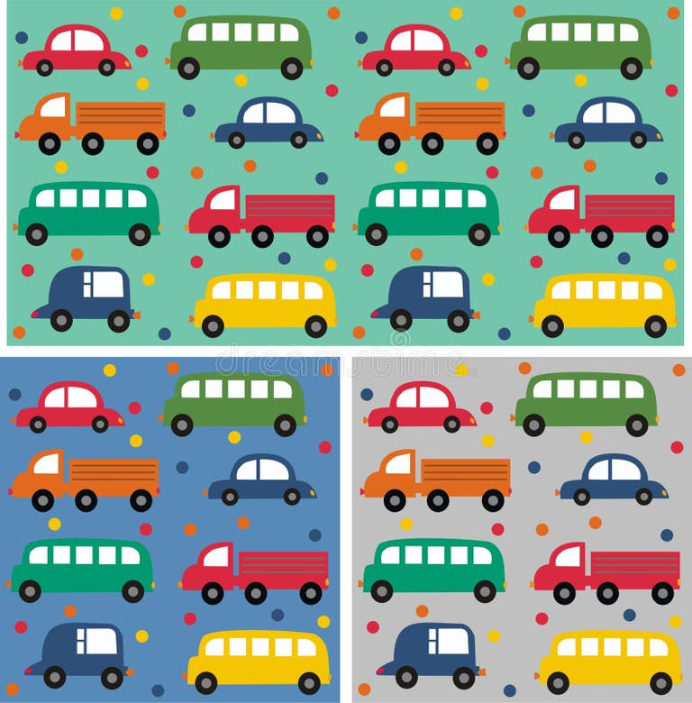 Seamless Car Pattern Stock Illustrations – 39,662 Seamless Car Pattern ...