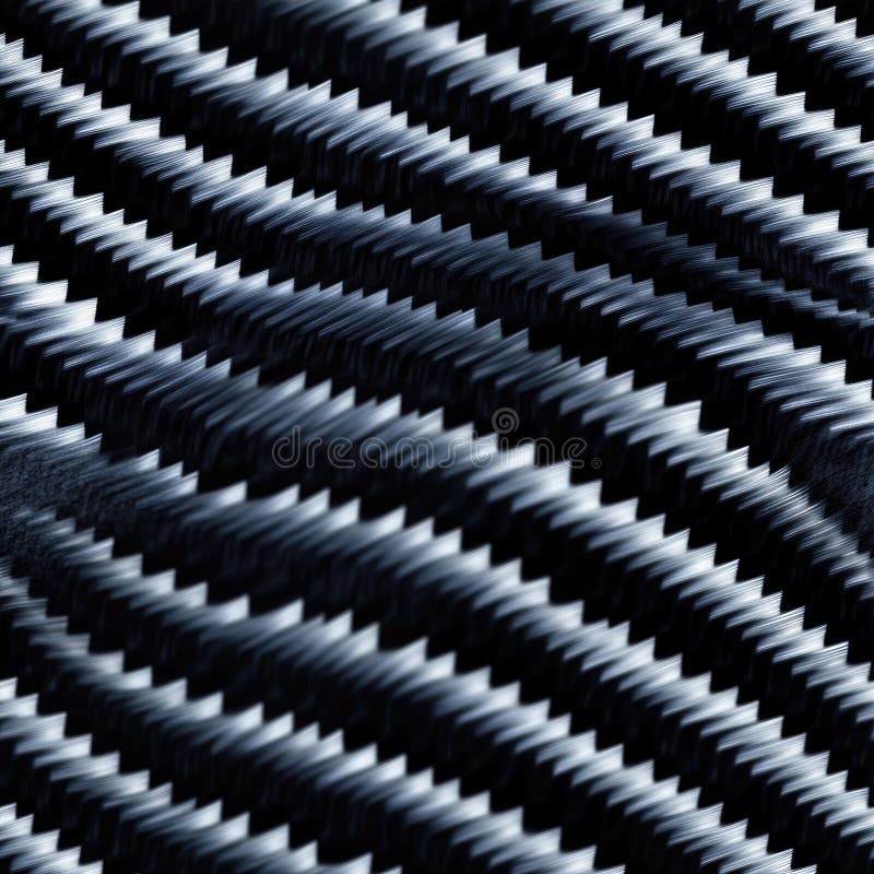 Seamless Carbon Fiber Texture with High Contrast Stock Image - Image of ...
