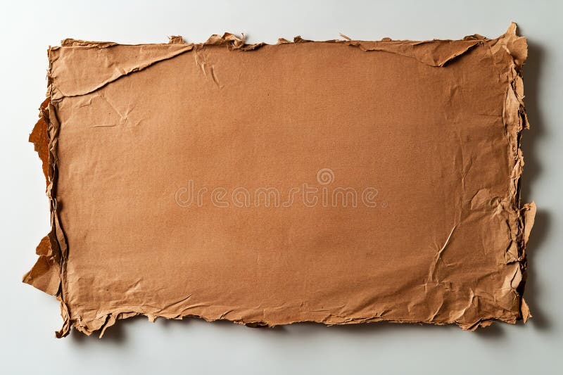 Seamless Cardboard, Crafted from Recycled Paper, Offers a Unique Empty ...