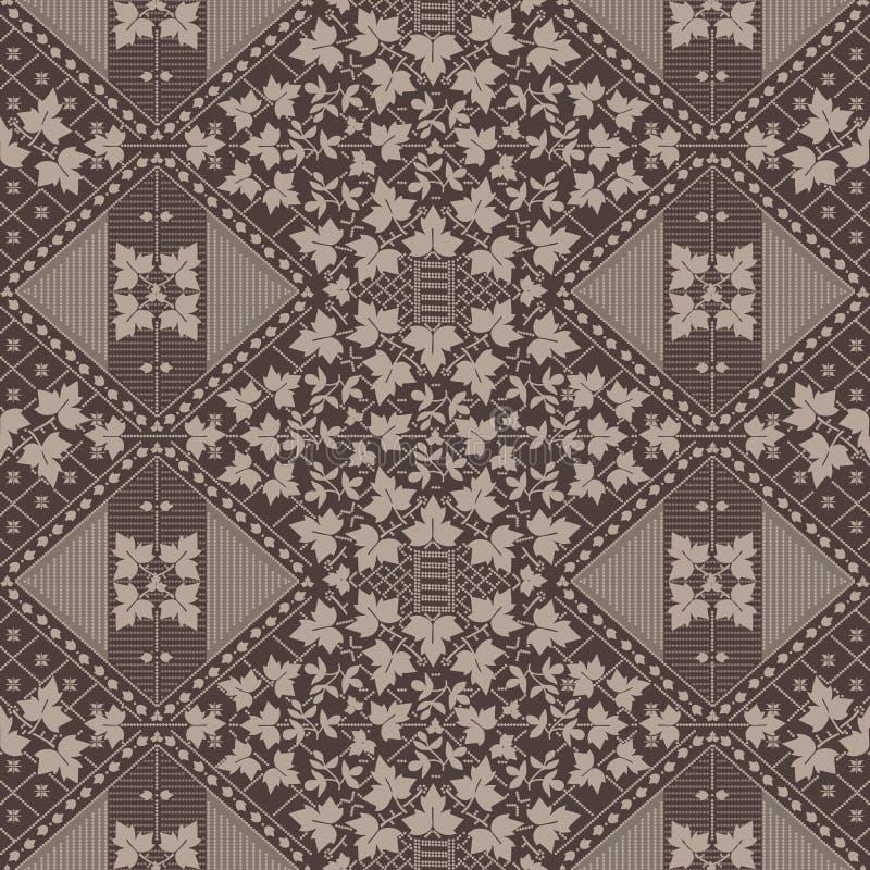 Seamless carpet pattern stock vector. Illustration of background ...