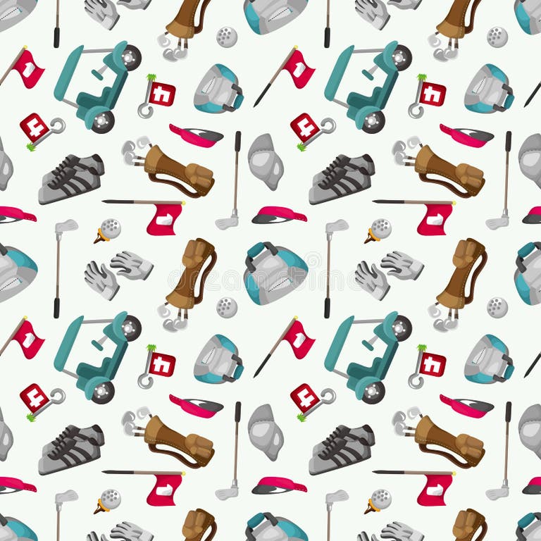 Golf Seamless Pattern Stock Illustrations – 7,029 Golf Seamless Pattern ...