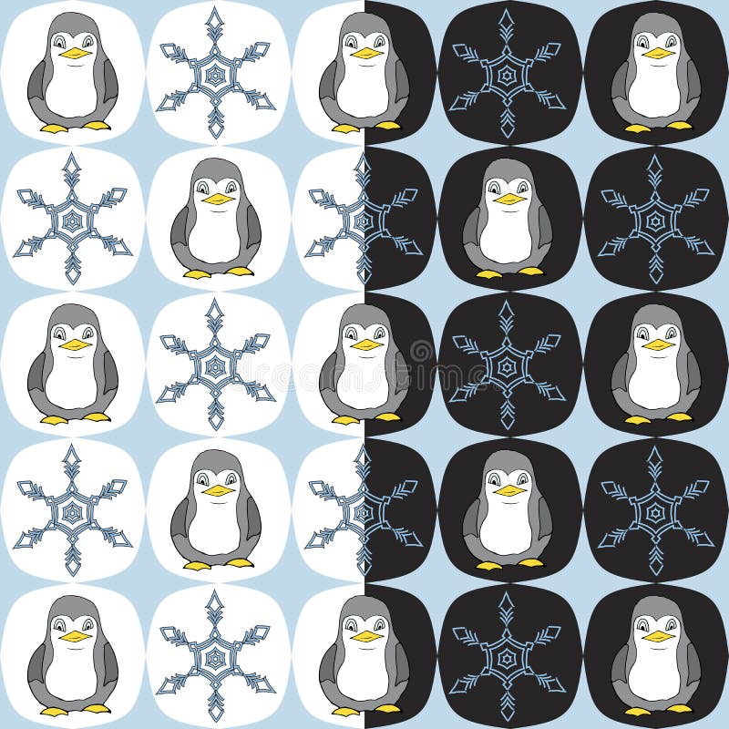 Snowflake Penguin Tattoos