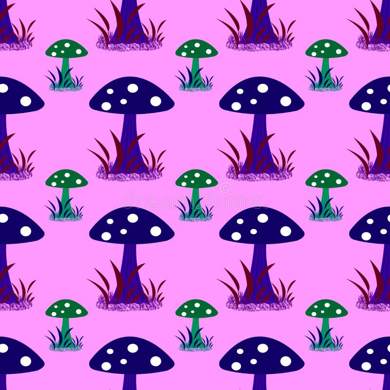 Cute Mushroom Wallpaper