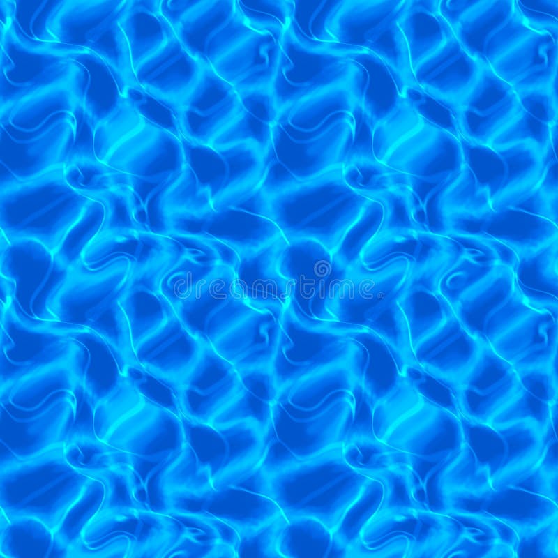 Seamless Caustic Overlay. Ripple Caustics. Caustics Below Water Surface ...