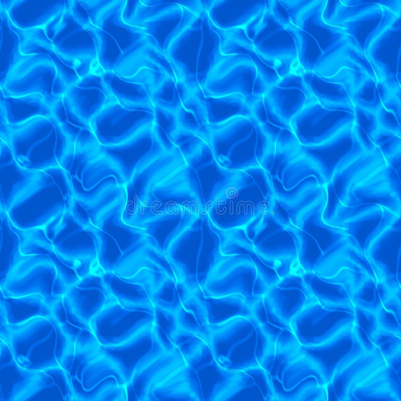 Seamless Caustic Overlay. Ripple Caustics. Caustics Below Water Surface ...