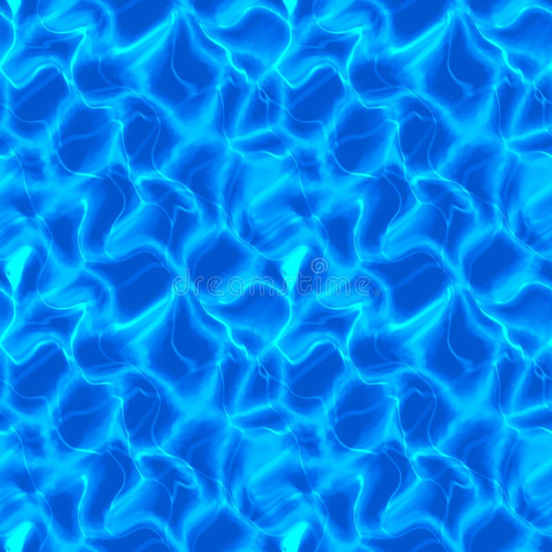 Seamless Caustic Overlay. Ripple Caustics. Caustics Below Water Surface ...
