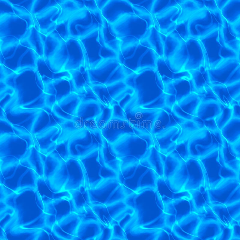 Seamless Caustic Overlay. Ripple Caustics. Caustics Below Water Surface ...
