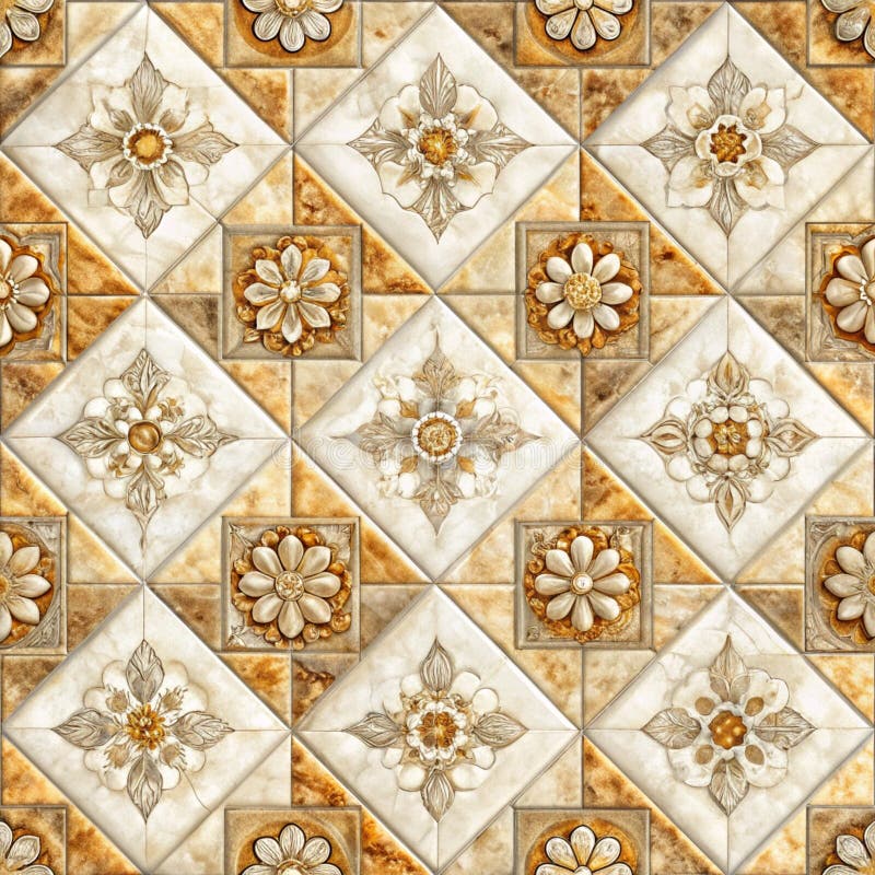 3D Seamless Ceramic Wall Tiles Design Texture Wallpaper Design Pattern ...