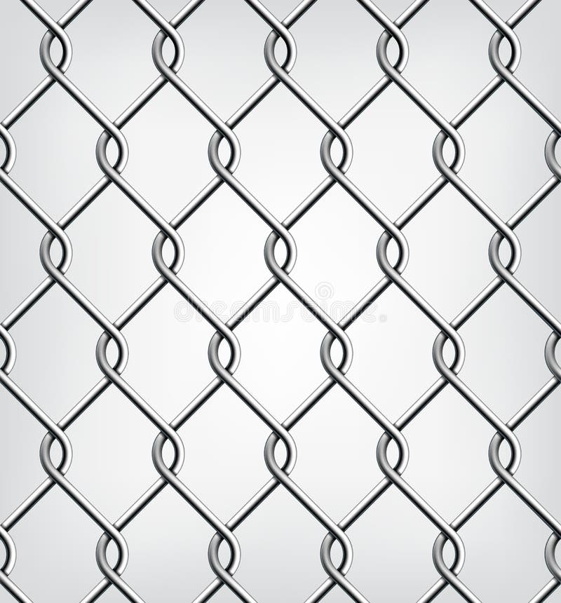 Chain link fence stock vector. Illustration of design - 8915350
