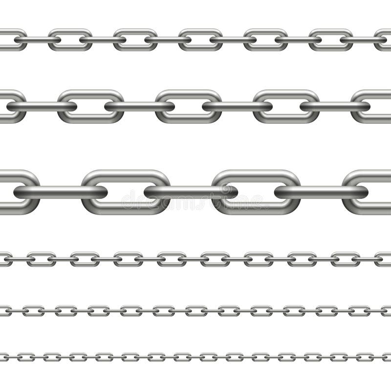 Seamless chains collection stock vector. Illustration of open - 87982863
