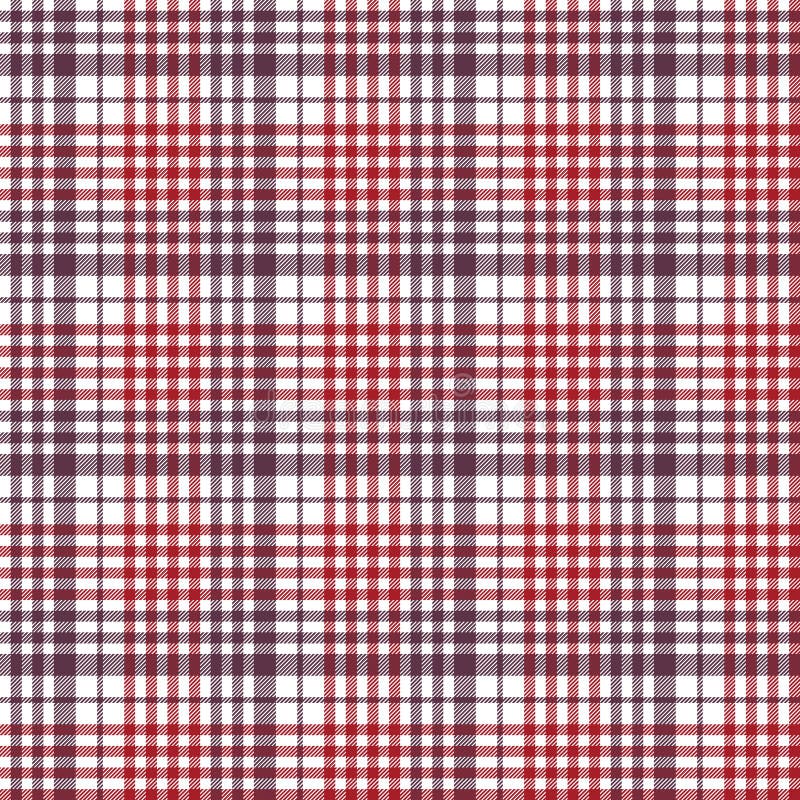 Seamless Check Fabric Texture Tablecloth Pattern Stock Vector ...