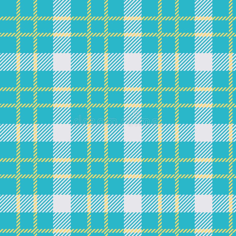 Checked Plaid Pattern Design Stock Illustration - Illustration of ...