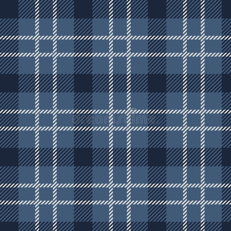 Checked Plaid Pattern Design Stock Illustration - Illustration of ...