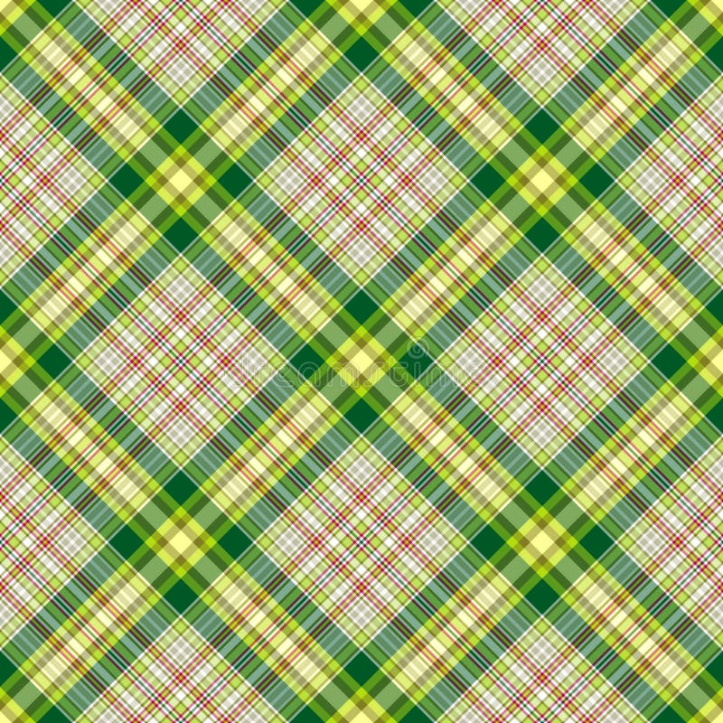 Seamless Checkered Diagonal Pattern Stock Vector - Illustration of ...