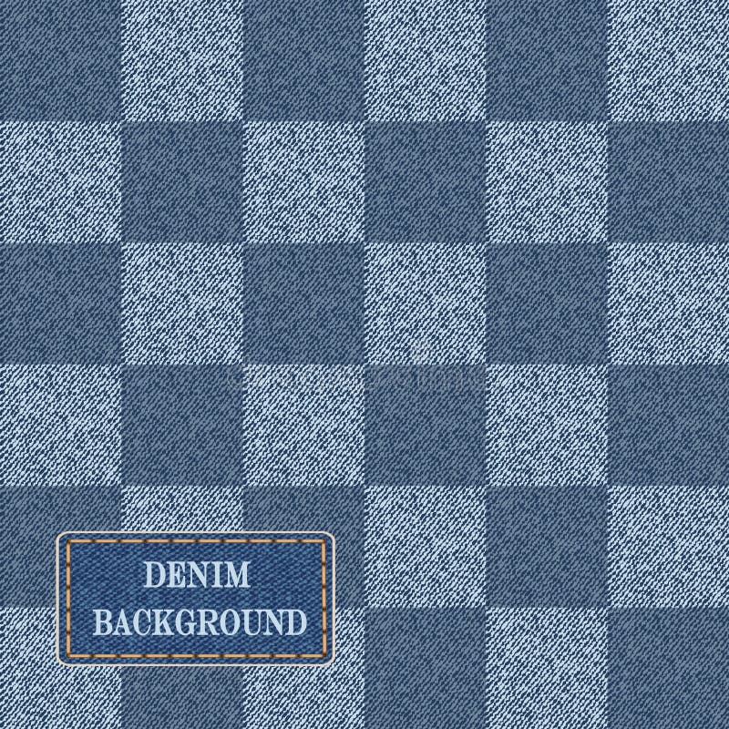 Checkered Denim Pattern Stock Illustrations – 233 Checkered Denim ...