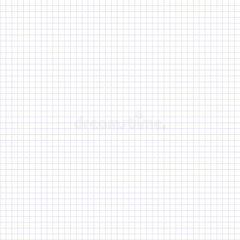 Seamless Checkered Paper Background. Vector Paper Template Stock Vector ...