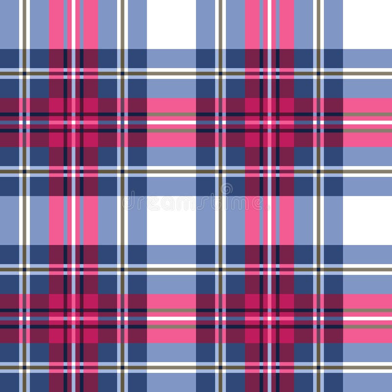 Seamless Vivid Checkered Pattern Stock Vector - Illustration of fabric ...