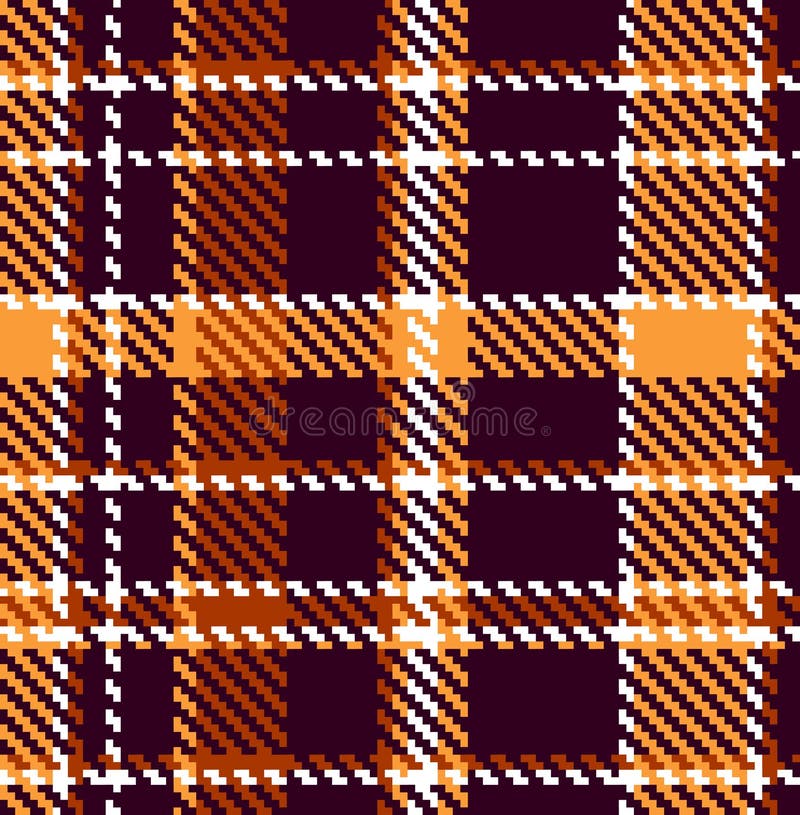 Seamless Vector Checkered Pattern Stock Vector - Illustration of ...