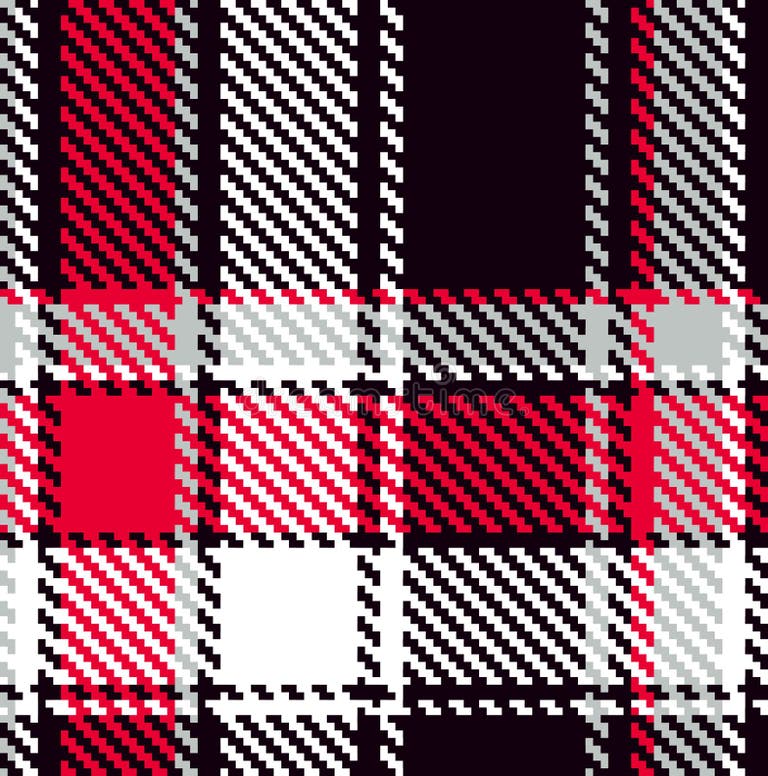 Red Black Checks Pattern Stock Illustrations – 16,919 Red Black Checks ...