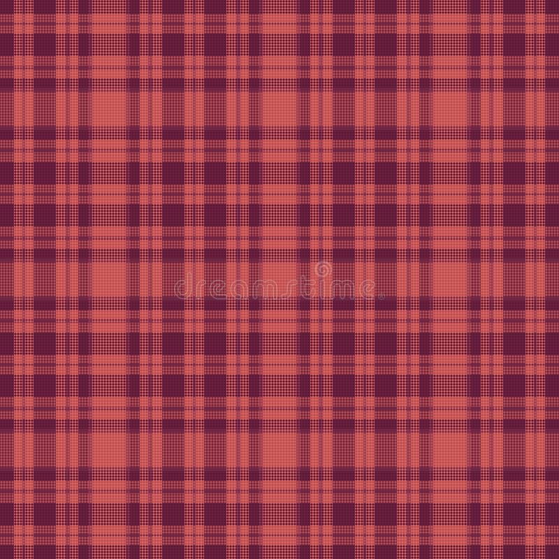 Seamless Checkered Pattern Background. Fabric Texture Stock Vector ...