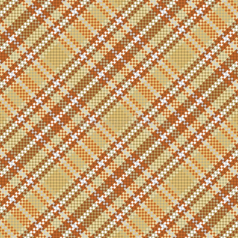 Seamless Checkered Pattern Background. Fabric Texture Stock Vector ...