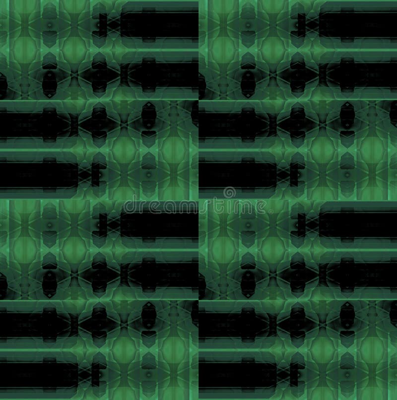 Seamless Checkered Pattern Dark Green Black Stock Illustration ...