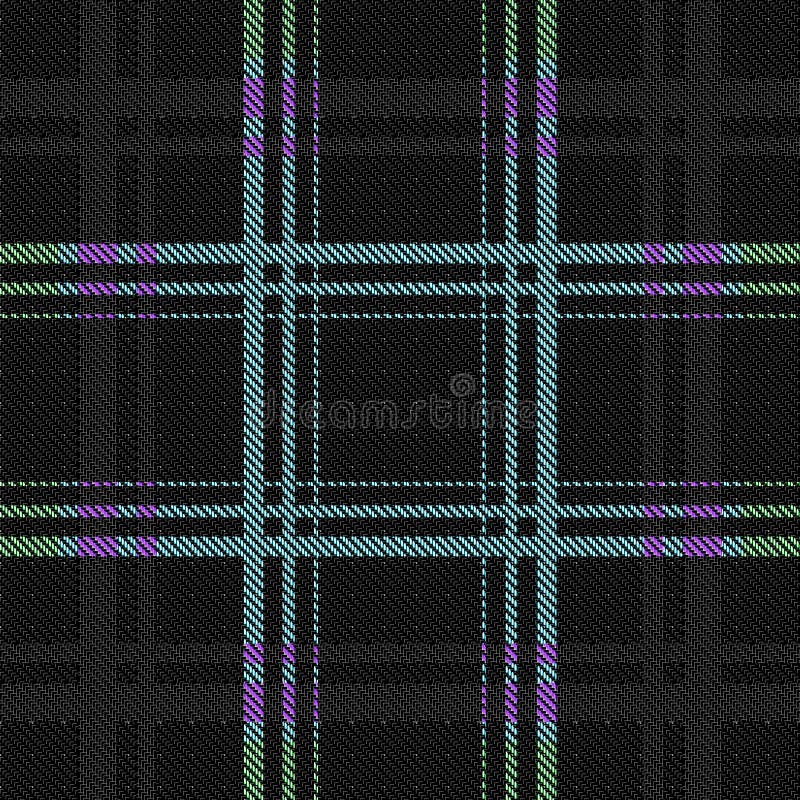 Seamless Checkered Pattern Imitating the Texture of the Fabric. Stock ...