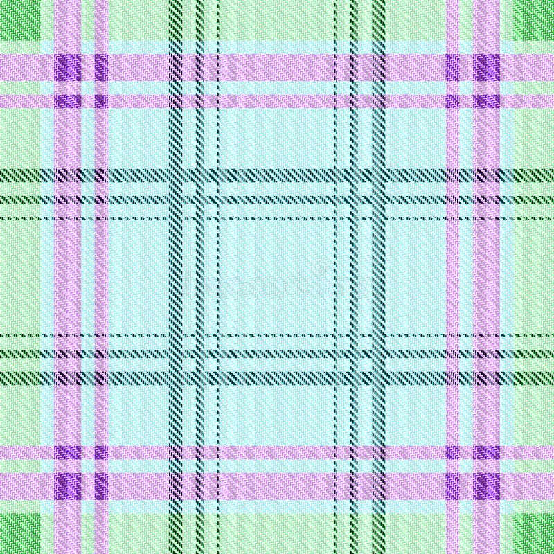 Seamless Checkered Pattern Imitating the Texture of the Fabric. Stock ...