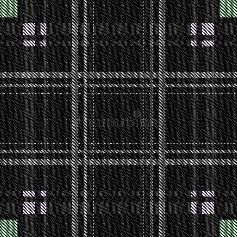 Seamless Checkered Pattern Imitating the Texture of the Fabric. Stock ...