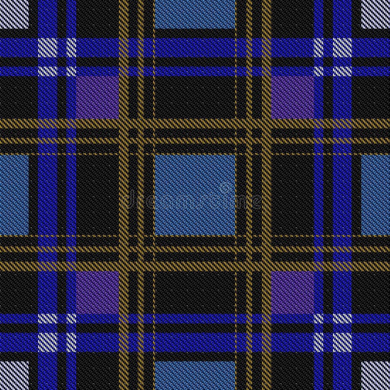 Seamless Checkered Pattern Imitating the Texture of the Fabric. Stock ...