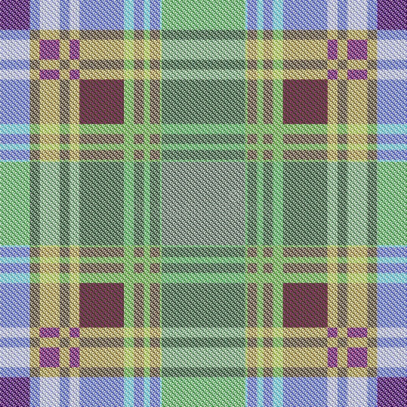 Seamless Checkered Pattern Imitating the Texture of the Fabric. Stock ...