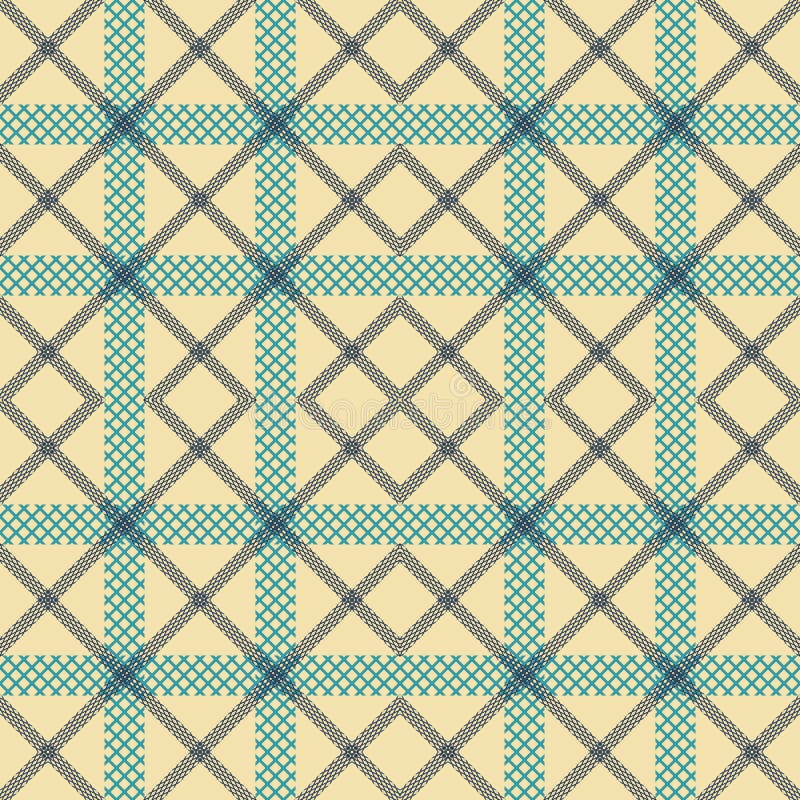 Seamless Checkered Pattern of Lattice Stripes Stock Vector ...