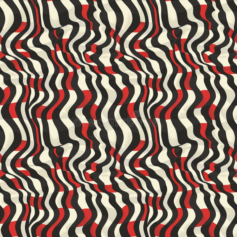 Seamless Checkered Pattern with Organic Flow, Modern Dynamic Design for ...