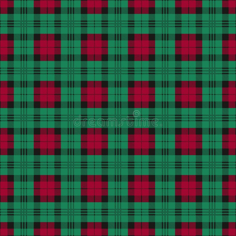 Seamless checkered texture stock illustration. Illustration of scotland ...