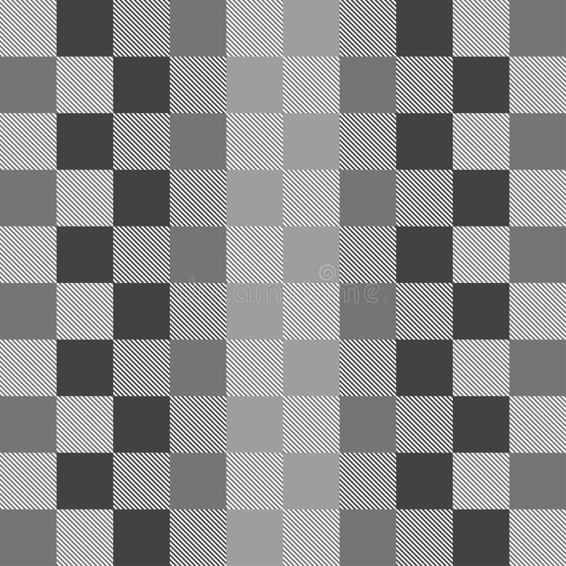 Seamless Checkered Vector Grey Pattern. Tartan Plaid Pattern Stock ...