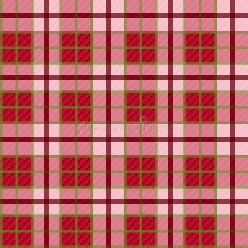 Seamless Checkered Vector Pattern Stock Vector - Illustration of ...