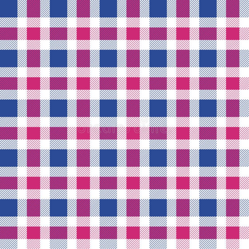 Colorful Bold Checks Pattern Stock Vector - Illustration of material ...