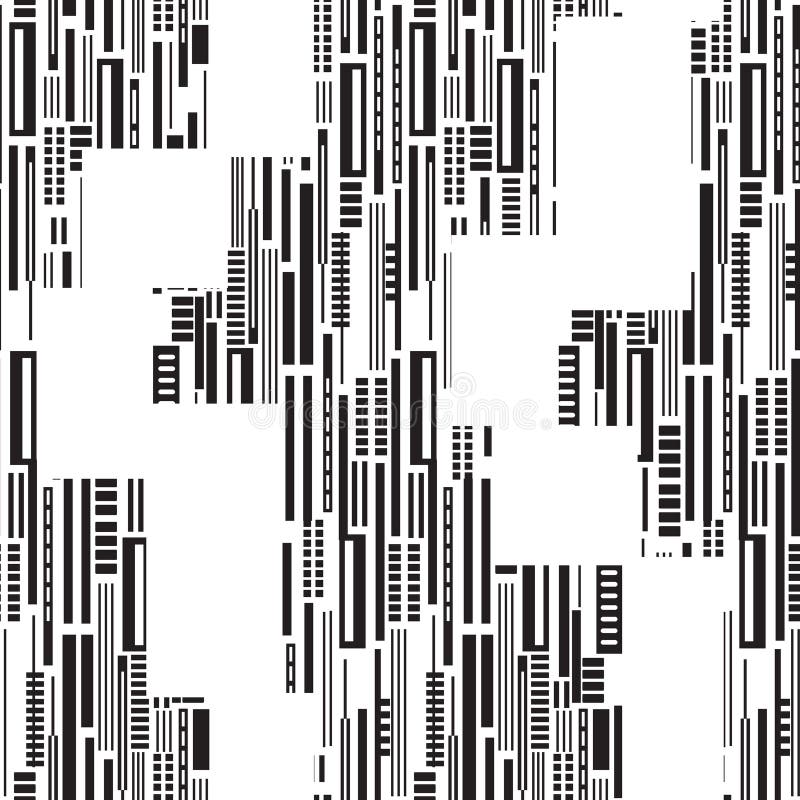 Seamless Checks Pattern on White Background Stock Vector - Illustration ...