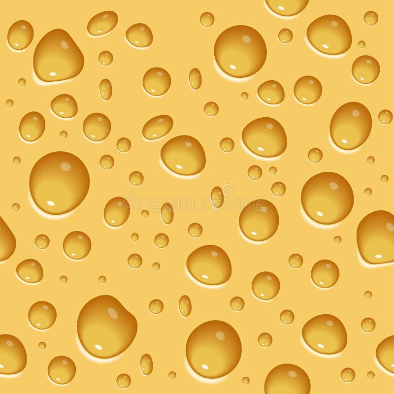 Seamless Cheese Background Made of Cheese and Cheese Holes Stock ...