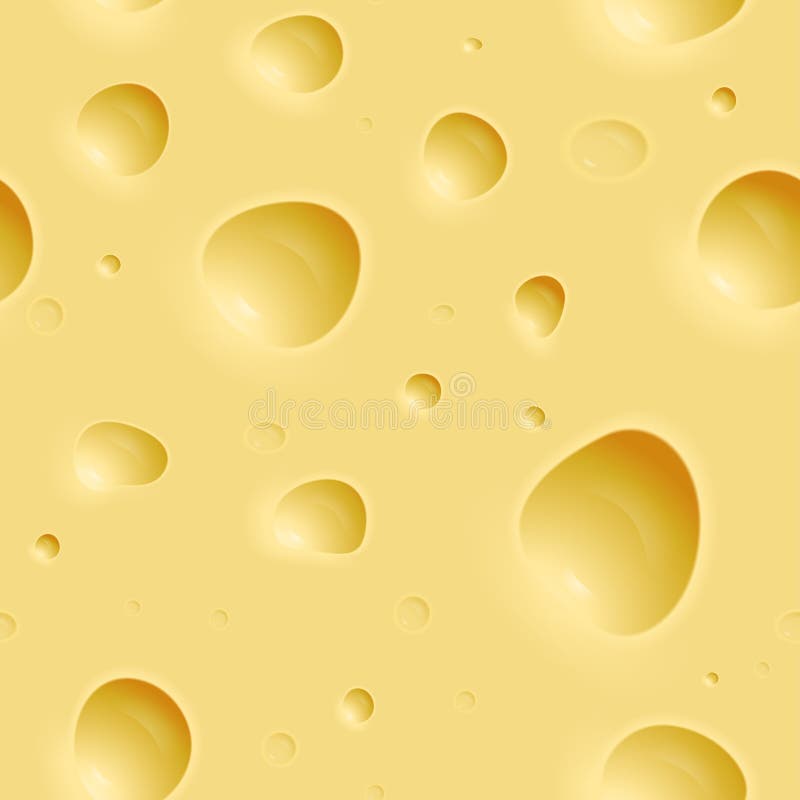Seamless cheese pattern stock vector. Illustration of painting - 15431424