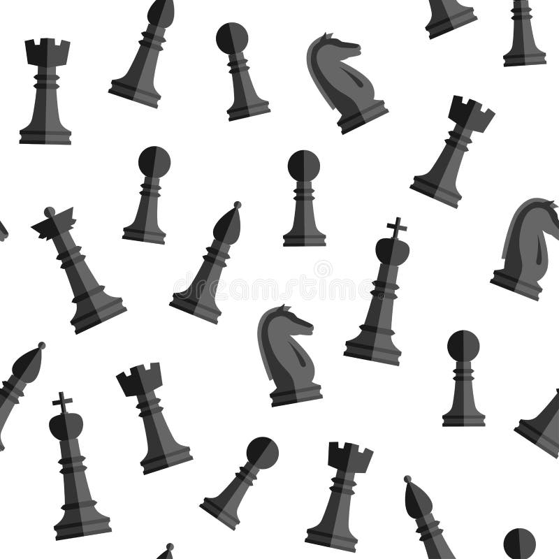 Seamless chess background. stock vector. Illustration of competition ...