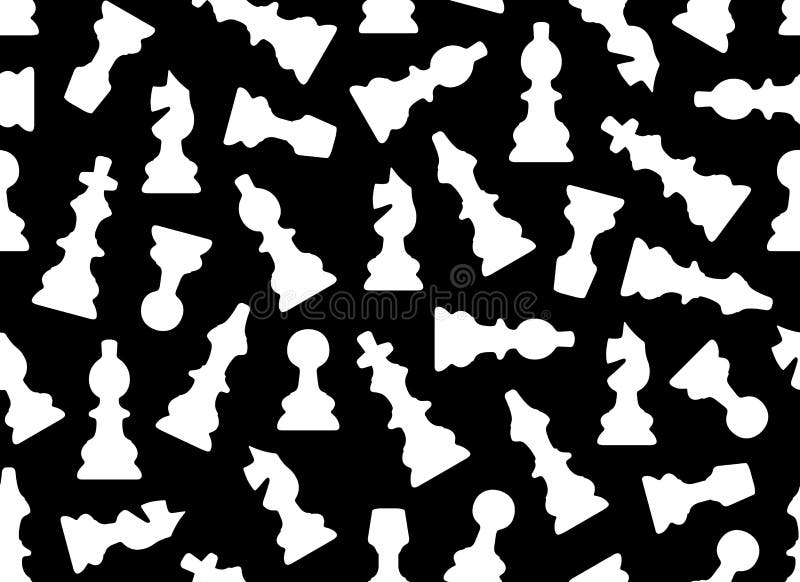 Seamless Chess Board Texture Stock Vector - Illustration of material ...