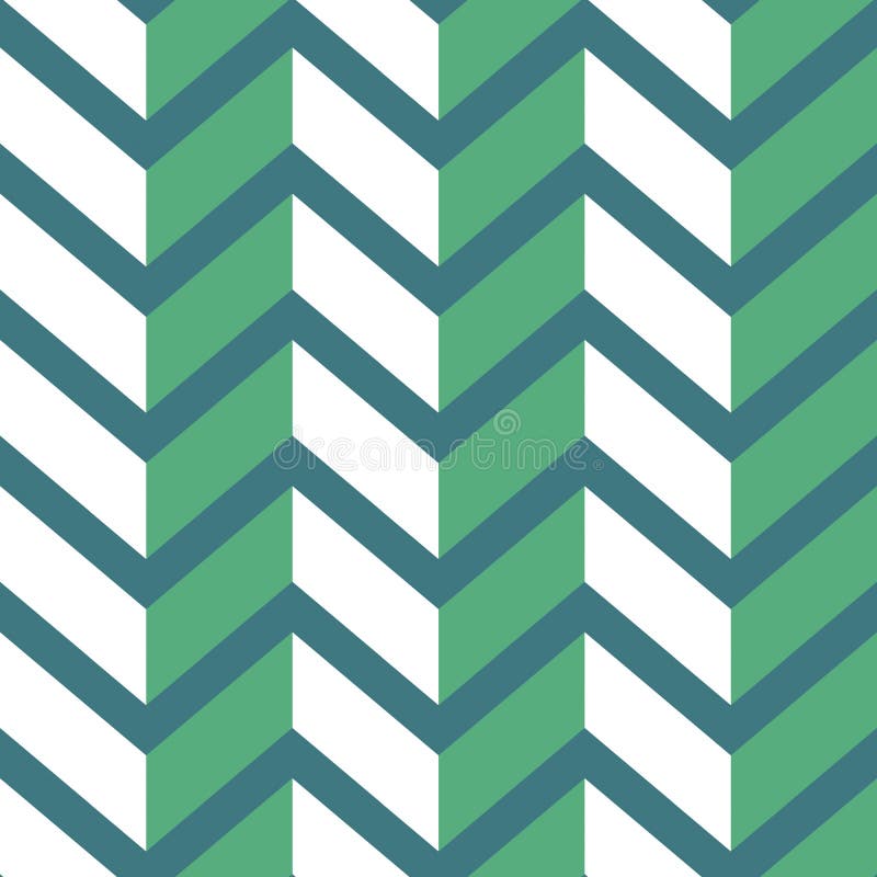 Light Green Chevron Pattern
