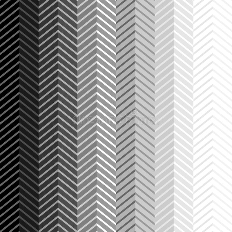 Seamless Chevron Pattern with Gradation Effect. Stock Vector ...