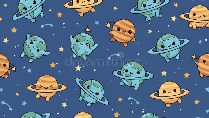 Seamless Chibi Stock Illustrations – 704 Seamless Chibi Stock ...