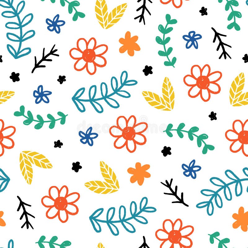 Vector kids pattern stock vector. Illustration of abstract - 109694773