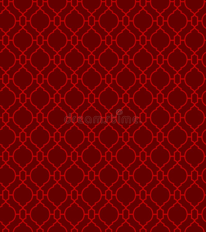 Seamless Chinese Style Window Tracery Diamond Round Pattern Background ...